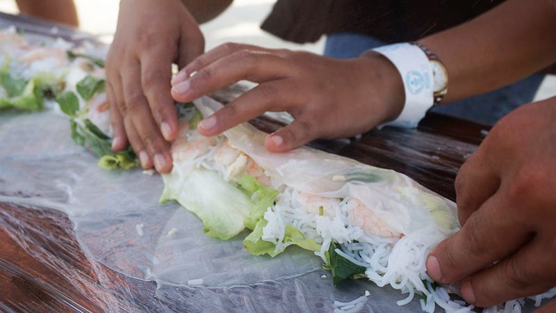 “The world longest spring roll” event - Danang Fantasticity - Da Nang ...