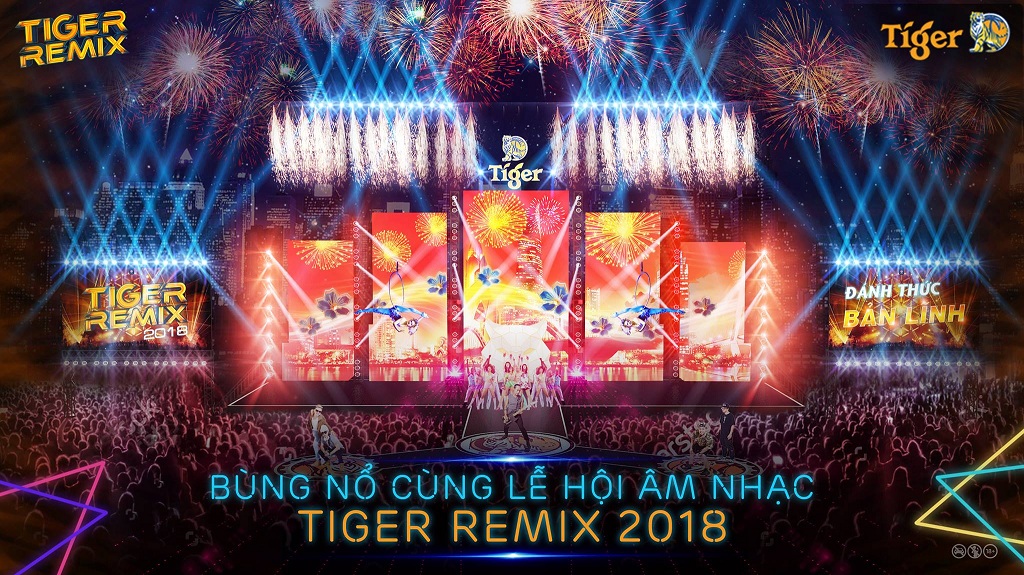 The grand music festival Tiger Remix 2018