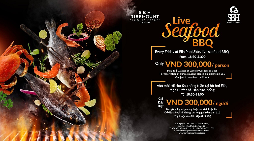 SBH Risemount Premier Resort Danang – Live seafood BBQ - Cổng thông tin ...