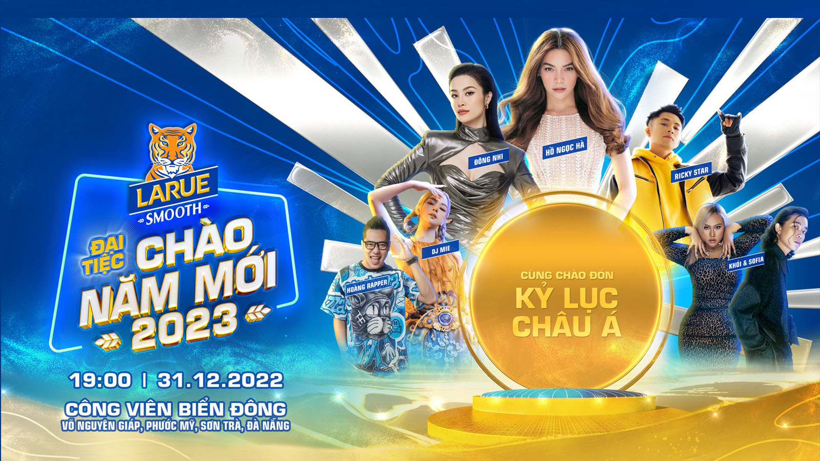 Larue công bố tác phẩm nghệ thuật tái chế lớn nhất Châu Á nhân dịp “Đại tiệc chào năm mới” quay ...