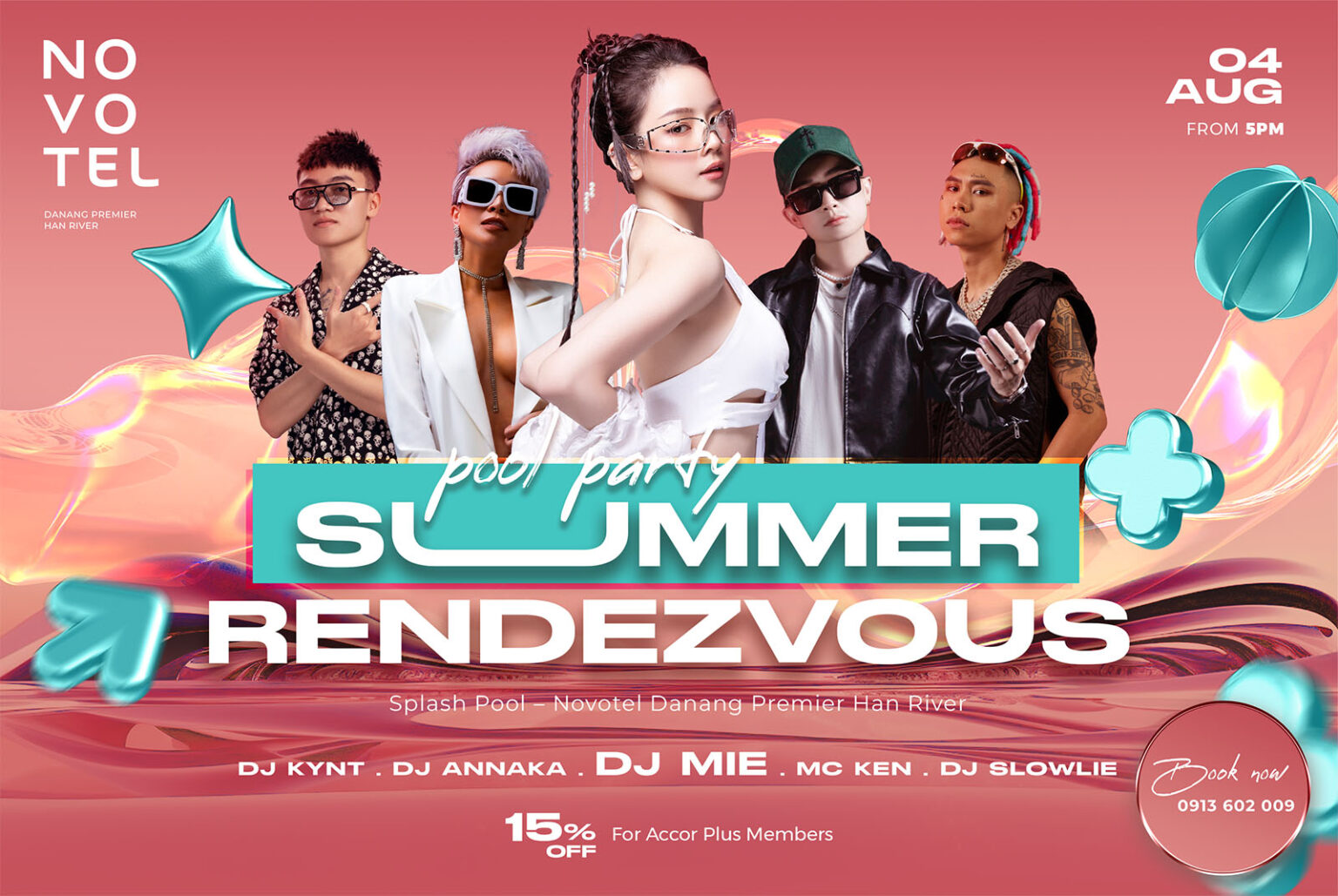 Summer Rendezvous – Danang’s hottest Pool Party - Danang Fantasticity ...