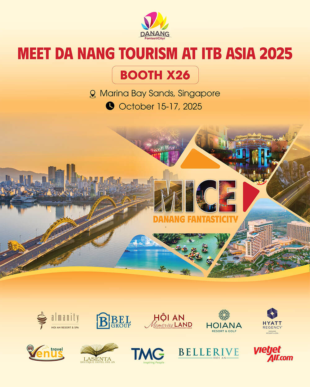 Da Nang tourism showcases “New Da Nang – New Experiences” at ITB Asia 2025, Singapore - Danang ...