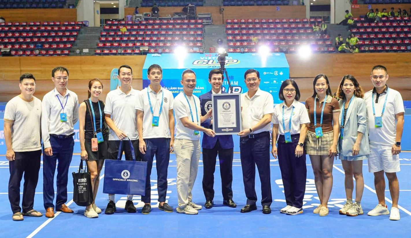 Giải PPA Tour Asia – MB Vietnam Cup 2025 ghi nhận kỷ lục Guinness thế giới - Cổng thông tin du ...
