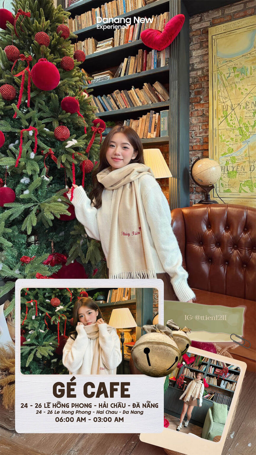 Tổng hợp các quán cà phê trang trí Noel tại Đà Nẵng 2025 - 岘港市旅游信息门户