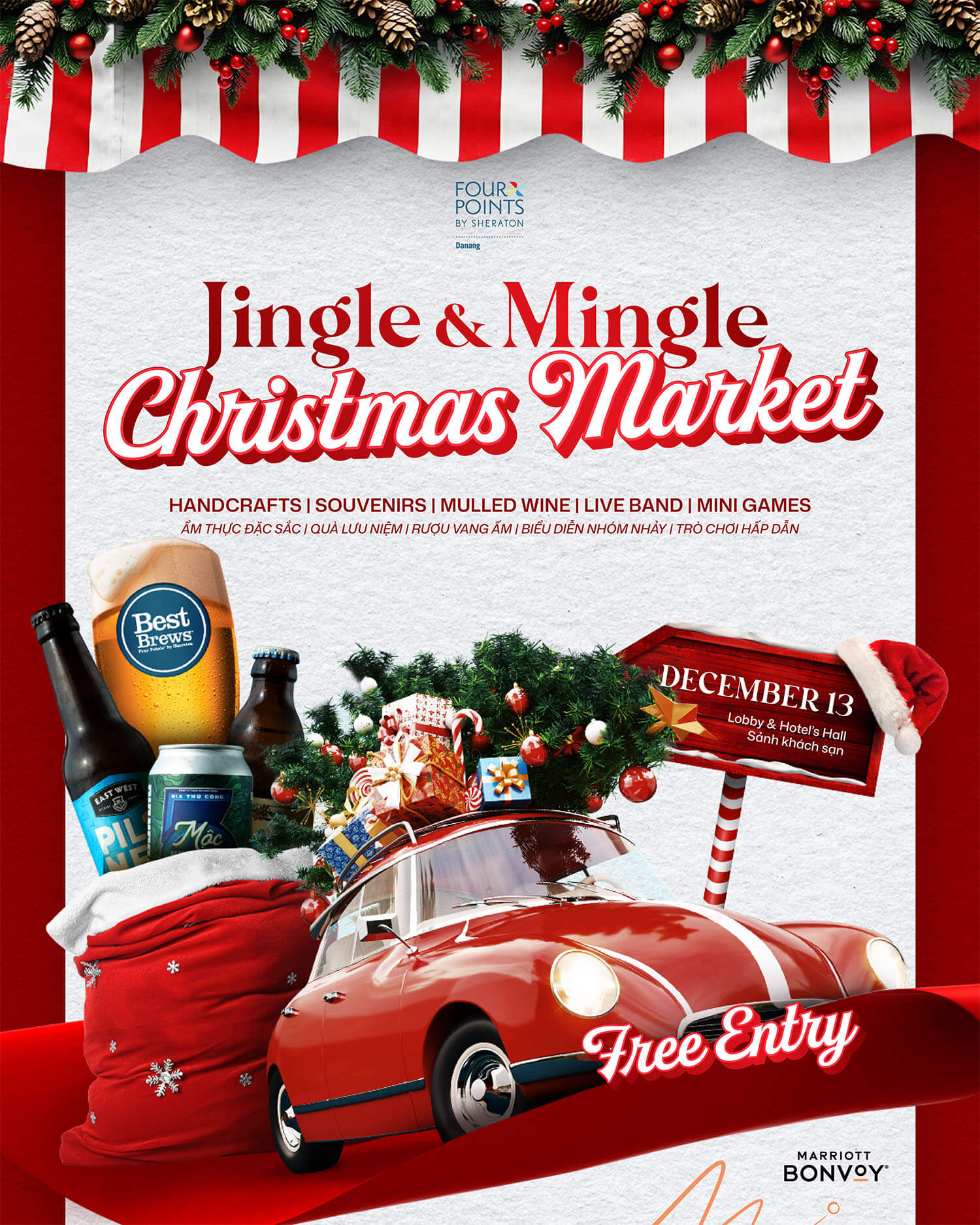 Jingle & Mingle Christmas Market at Four Points by Sheraton Danang - Danang Fantasticity - Da ...
